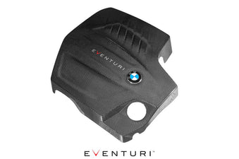 Eventuri BMW F-Chassis N55 Black Carbon Engine Cover — Exotic Auto Parts